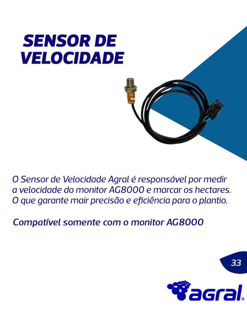 Sensor De Velocidade – AG8000 – Agro North